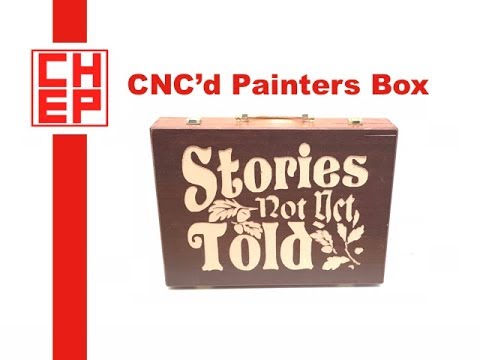 CNC a Painters Box using Easel and X-Carve CNC