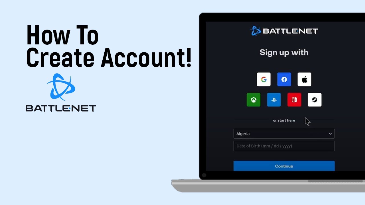 How to Create Battle net Account [easy]