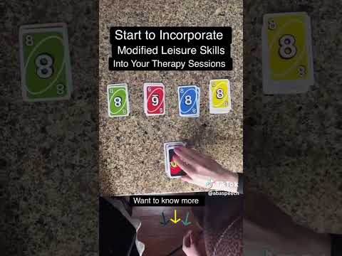 🥳Using Modified Uno is just one way that you can work on social language skills!