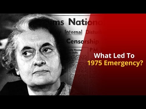 Why Did Indira Gandhi Declare Emergency In 1975? | NewsMo