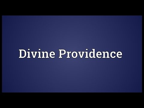 Divine Providence Meaning