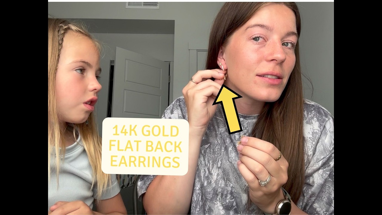 14K Gold Earrings  - Close up & Everything I'd Want to Know!