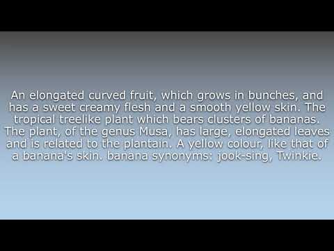 What does Banana mean?