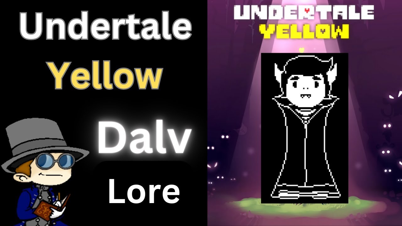 Undertale Yellow Dalv Lore - Wiki Details - Dalv Backstory - Who is Dalv in Undertale Yellow?