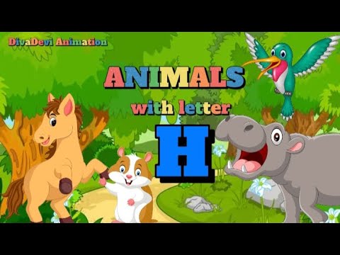 LETTER "H" ANIMALS - DivaDevi Animation