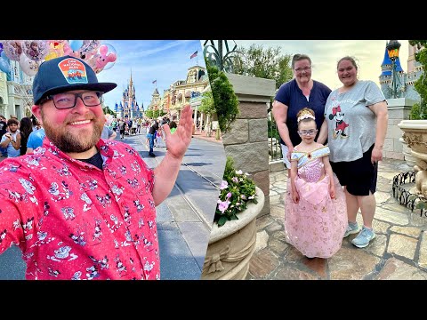 Disney’s Magic Kingdom 2024: Her FIRST Visit & Bibbidi Bobbidi Boutique | TRON | Walt Disney World