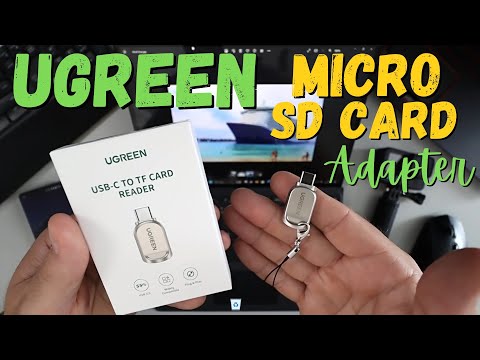 Super Tiny! UGREEN USB-C Micro SD Card Reader