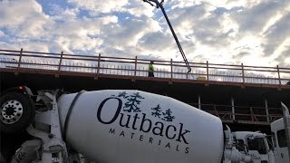 Outback Material thrives on concrete and relationships