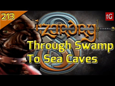 Let’s Play Wizardry 8 on Expert: From Swamp To Sea Caves #213 PC Gameplay HD