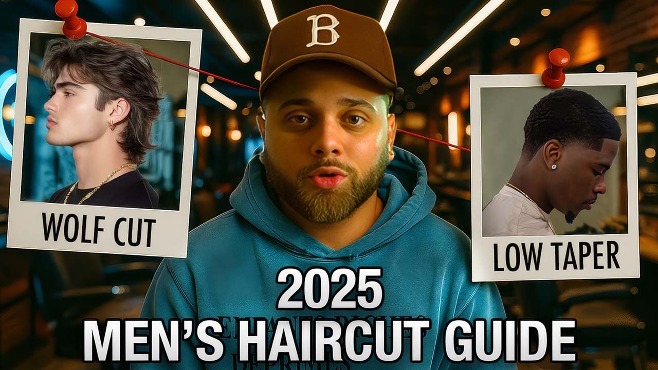 The Only Men’s Haircut Guide You Need in 2025 (Fades, Tapers, & Trends)