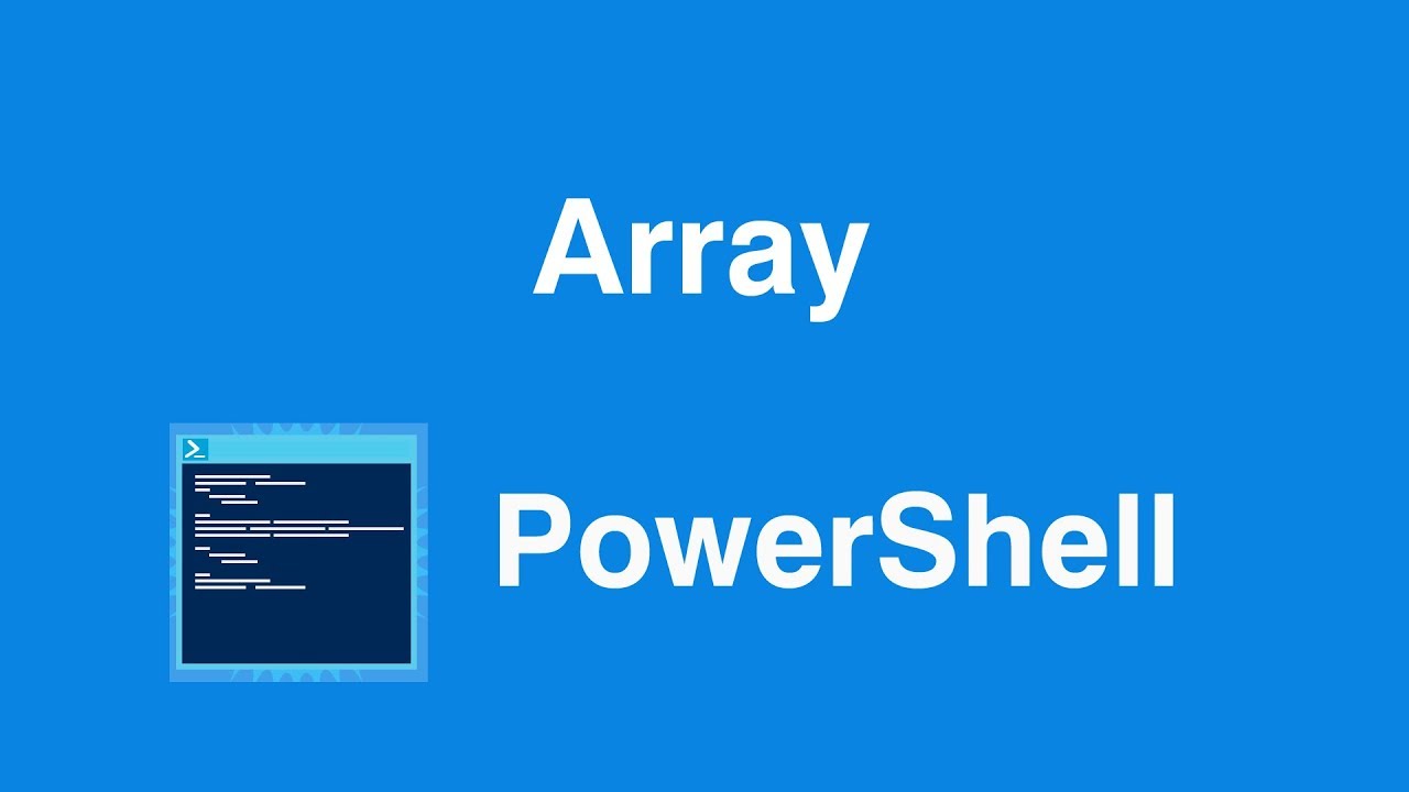 Windows Powershell Array