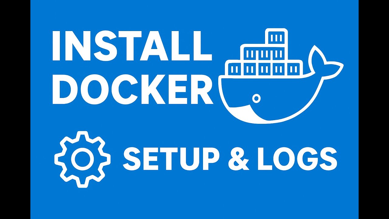 Docker Installation & Setup: Configuration and Log Management #Containers #DevOps #techtutorial #log