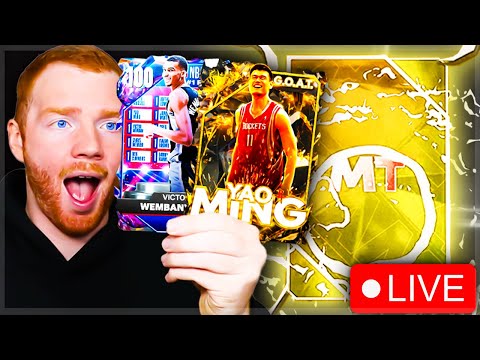 Opening Packs For GOAT Yao Ming & 100 Overall Wemby!!