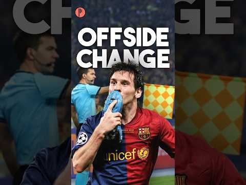 New offsides rule will ruin Ronaldo & Messi’s legacy 😭
