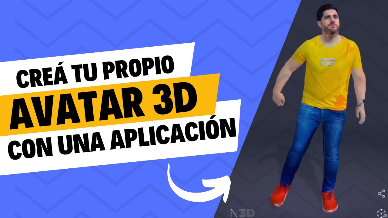 CREATE YOUR 3D AVATAR WITH AN APP