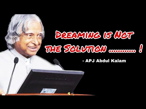10 life changing Quotes from APJ Abdul Kalam Part - 2
