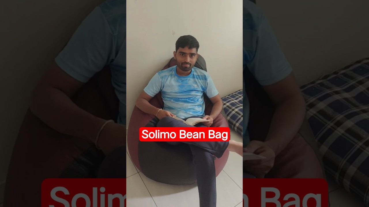 Amazon Solimo Brand Bean Bag#amazon #beanbag #chair #furniture