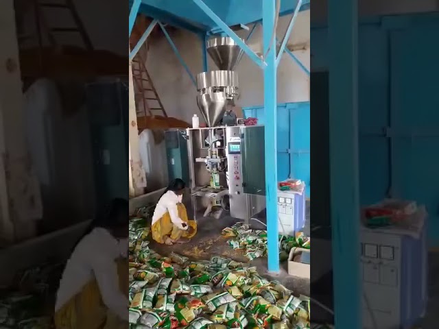Snacks & Confectionary Packaging Machine - Automatic Dal Pouch Packing ...