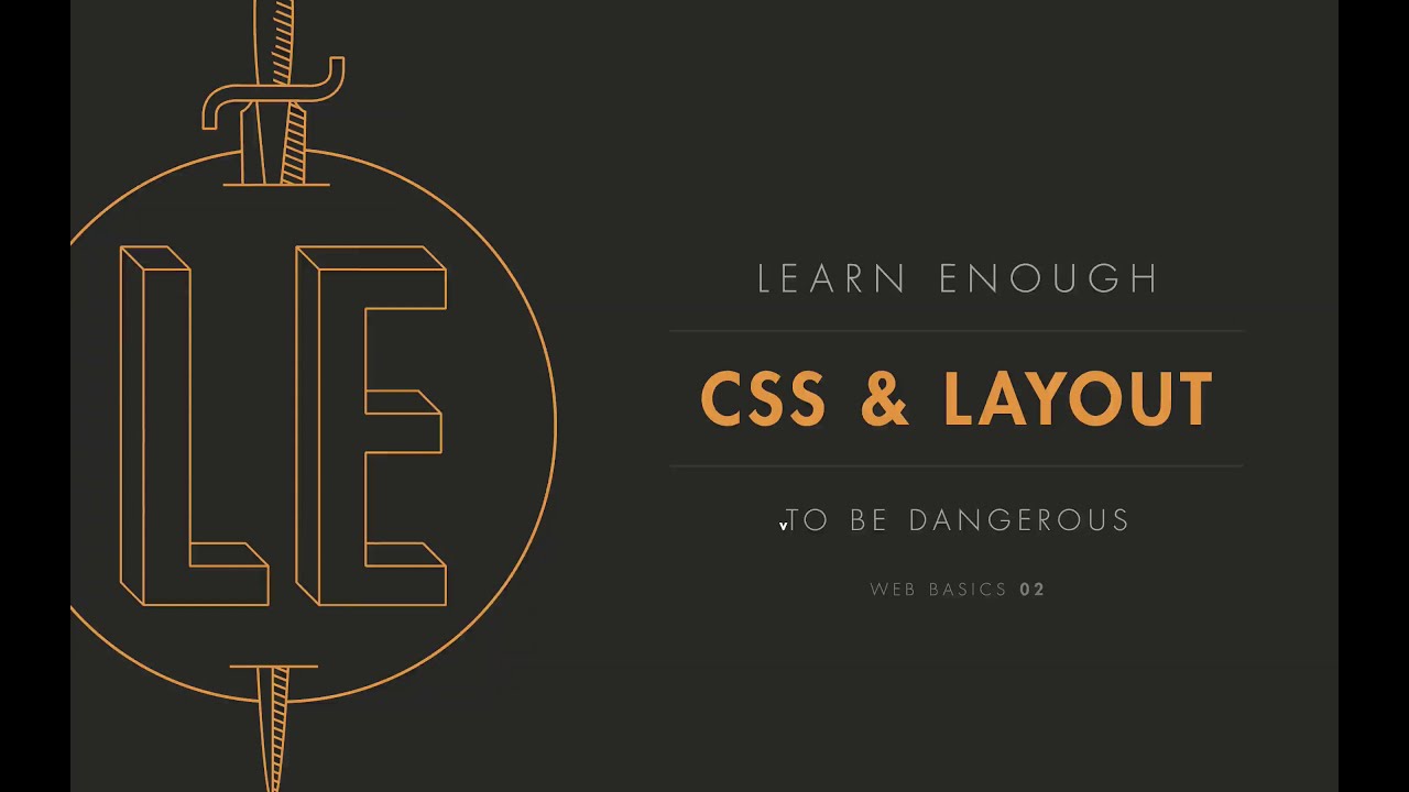 Chapter 1: “Introduction to CSS” from Learn Enough CSS & Layout to Be Dangerous