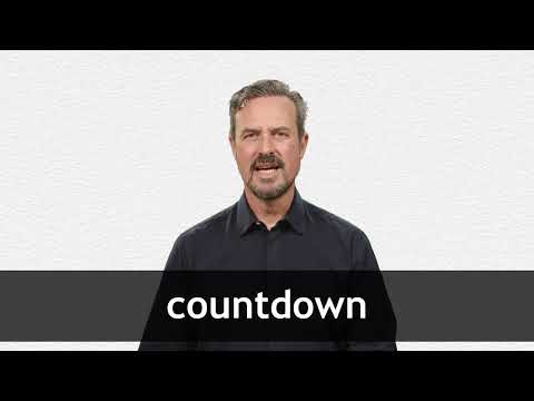 COUNTDOWN definition and meaning | Collins English Dictionary