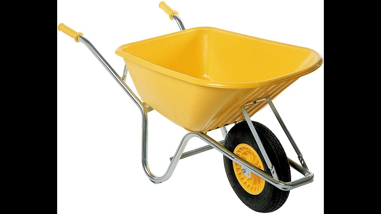 Garden heavy duty steel and plastic tray building concrete wheelbarrow/Garden Wheelbarrow-WB6414