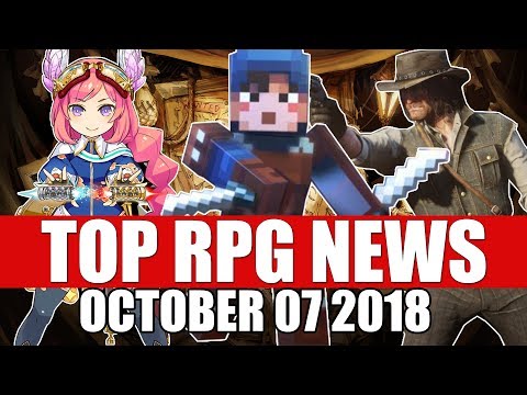Top RPG News of the Week - Oct 7 2018 (Red Dead Redemption 2, Arc of Alchemist)