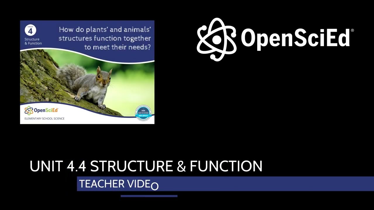 Unit 1.4 Animal & Plant Traits - OpenSciEd