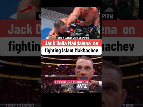 Jack Della Maddalena defeats Belal Muhammad & welcomes fight with Islam Makhachev #fyp #ufc #shorts