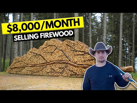 How To Start $8,000/Month Firewood Side Hustle Business