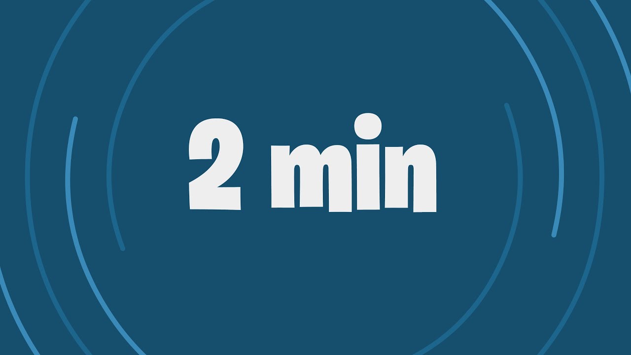 2 Minute Timer (Basic Blue)