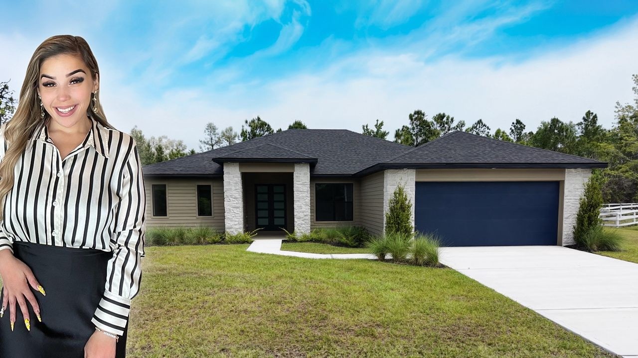 New Custom Orlando Home on OVER 1 ACRE | NO HOA + No Carpet