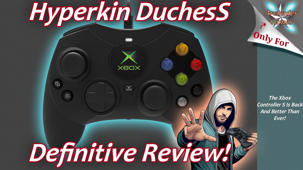 Hyperkin DuchesS Review - The Classic Xbox Controller S Is Back!