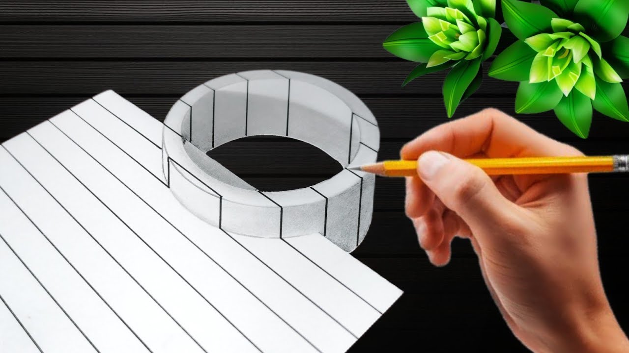 Awesome 3D Drawing ideas for beginners Step by Step 
