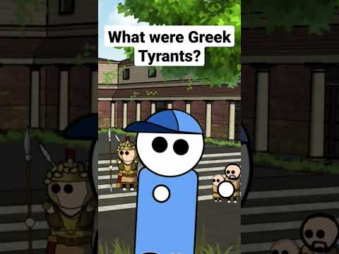 What were Greek TYRANTS?