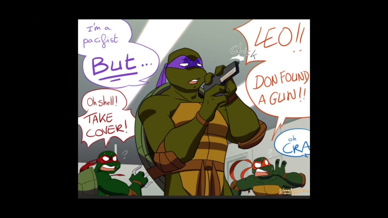 Don’s got a gun || TMNT comic sun || eclipse dubs