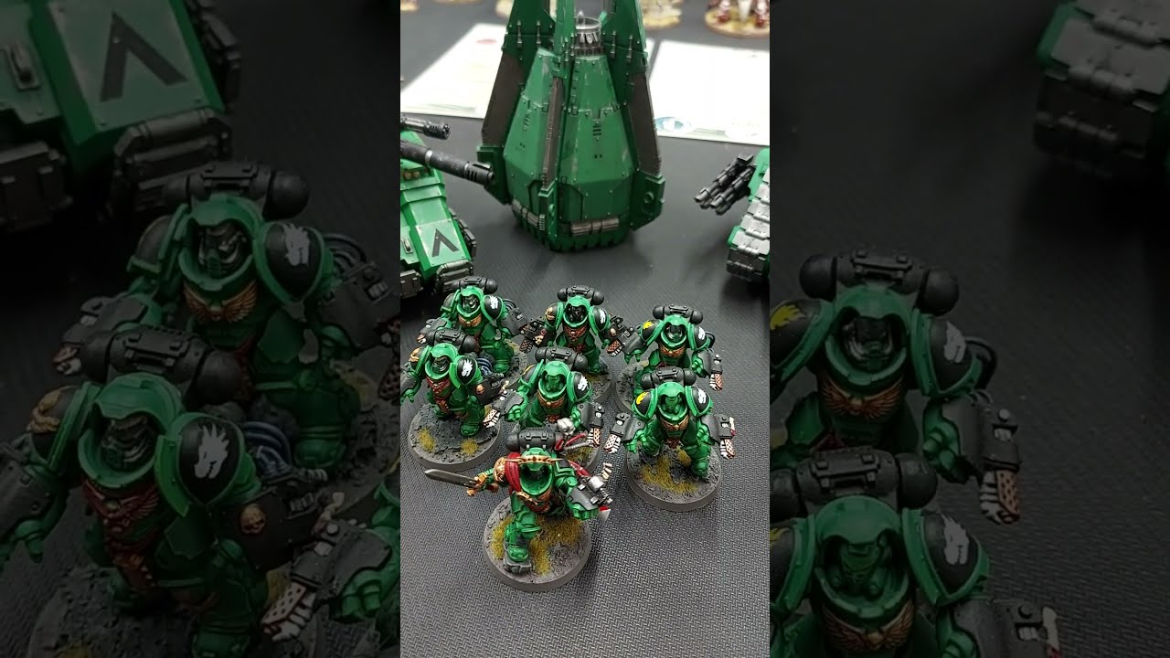 2000pts Salamanders Army! See them in action...
