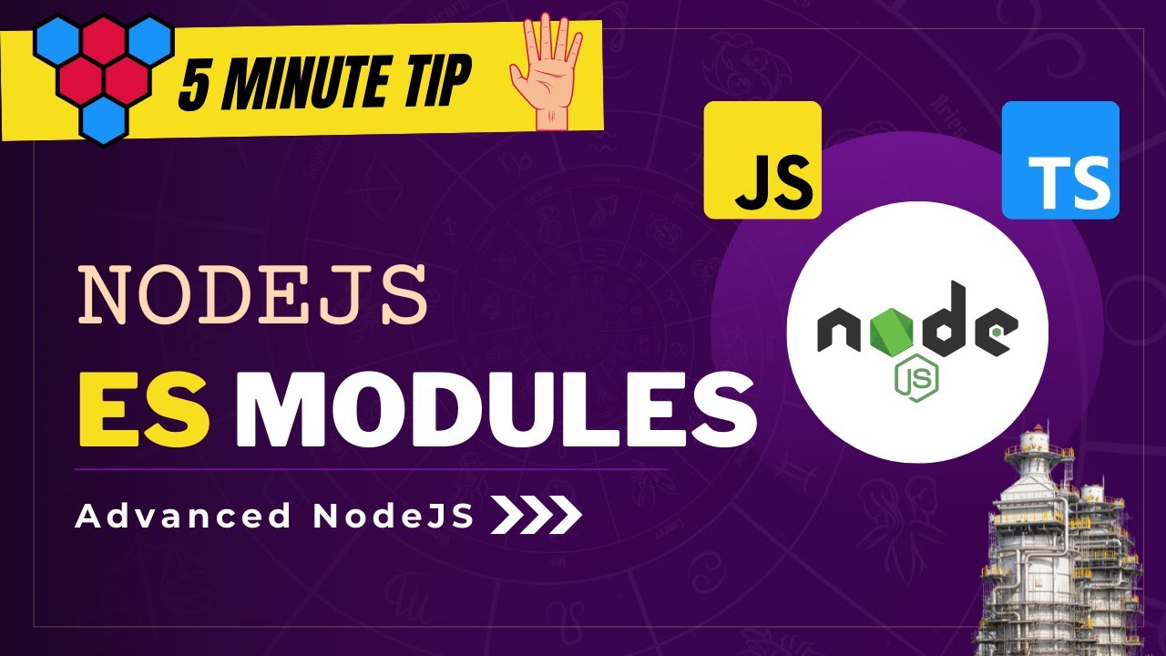 EcmaScript Modules in NodeJS // Upgrade your Projects to ES Modules