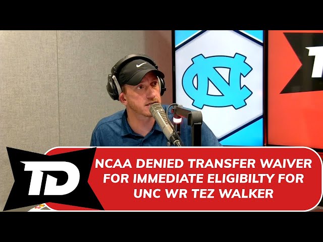 Tez Walker's appeal for eligibility in 2023 gets rejected again; UNC HC ...