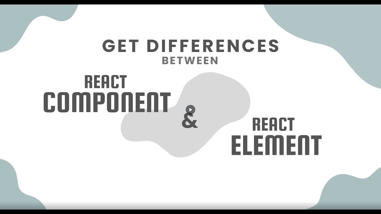Get Differences between React Component and React Element