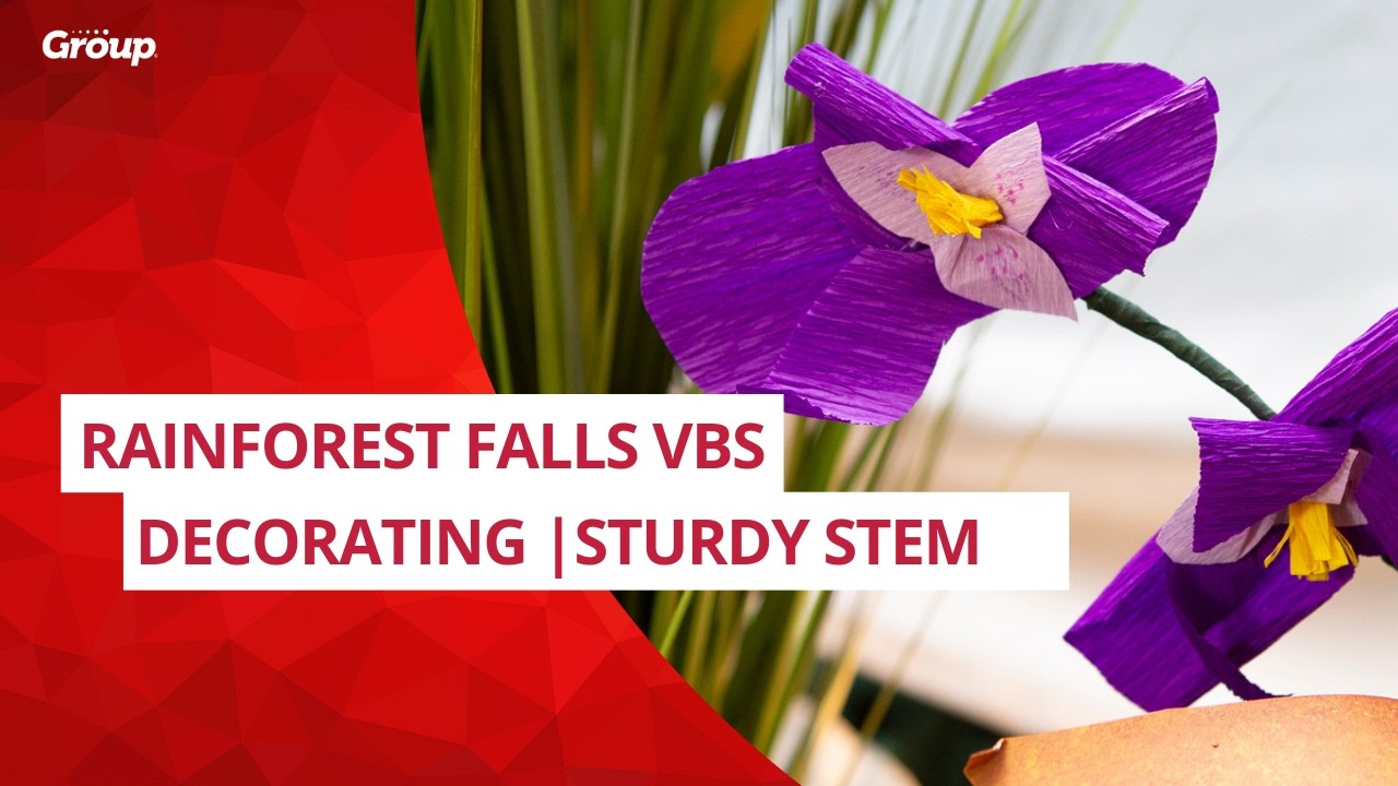 Rainforest Falls Decorating | Sturdy Stem Technique