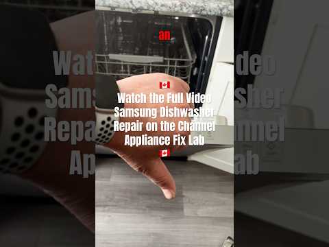 PC error Code Samsung Dishwasher 🇨🇦 Real Repair in Winnipeg 🇨🇦 Appliance Fix Lab 🇨🇦