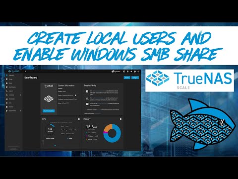 🖥️ TrueNAS SCALE – Create Local User & Enable Windows SMB (Windows 11, macOS, Debian)