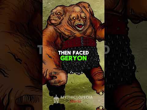The Cattle of Geryon - The Tenth Labor of Heracles😮🐮 | Greek Mythology #heracles