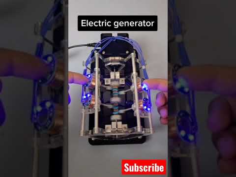 Amazing alternator🔥 how to generate electricity #shorts @TheEngineeringFamily @RealEngineering
