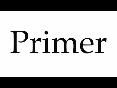 How to Pronounce Primer