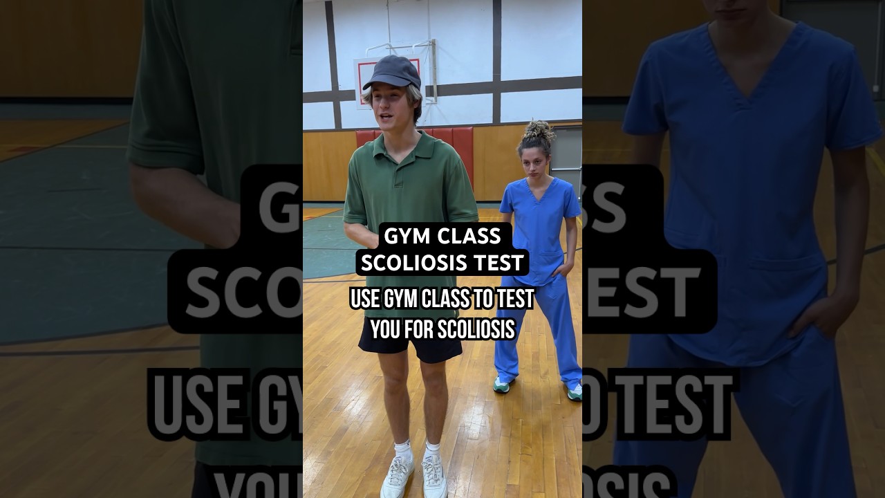 the nurse was always so ready #americanhighshorts #scoliosis #gymclass #schoollife #highschool