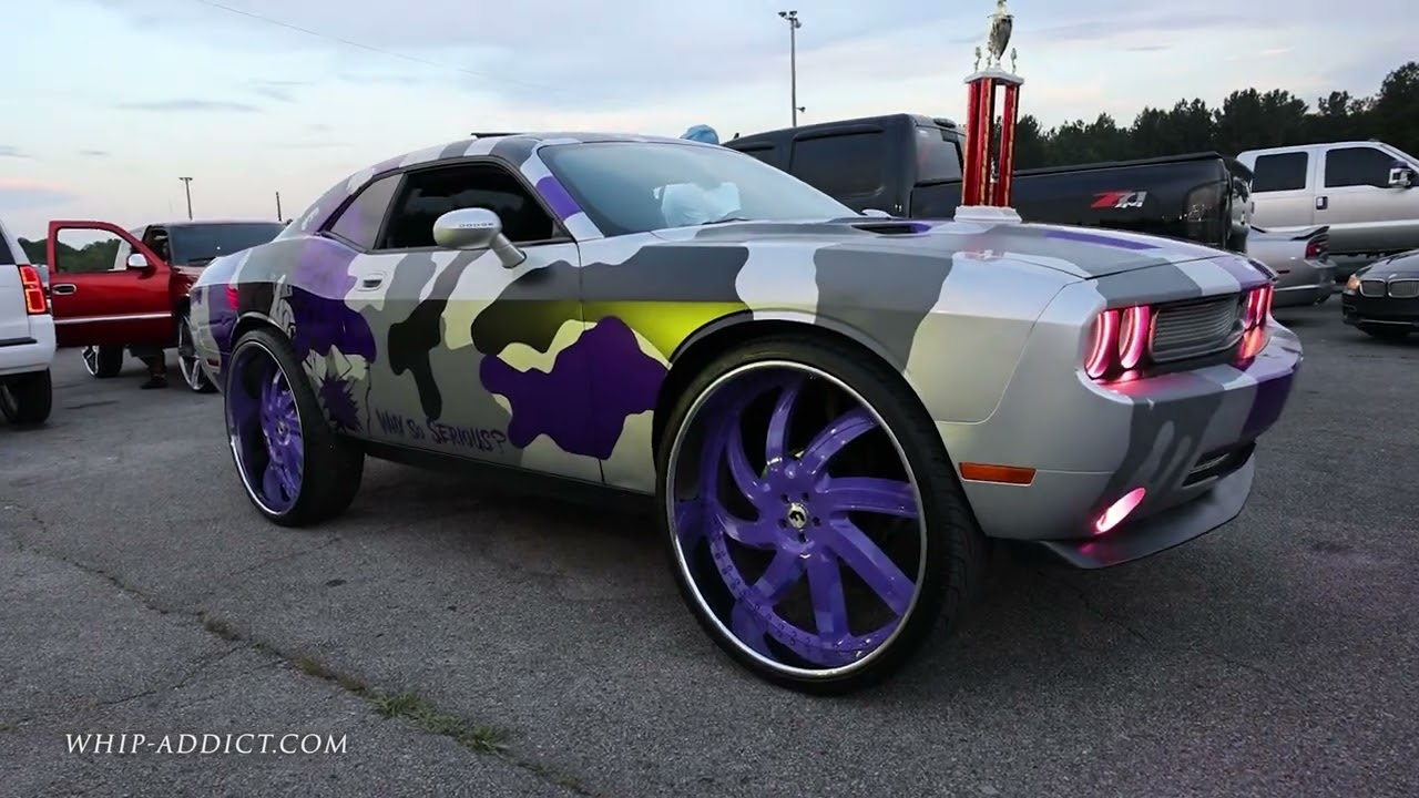 Dodge Challenger on 30-Inch Wheels Is Such a Joker… Fan - autoevolution
