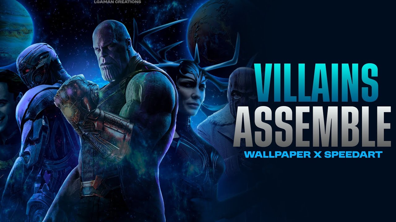  Combining Iconic MCU Villains in one frame... insane results✨| Desktop wallpaper 