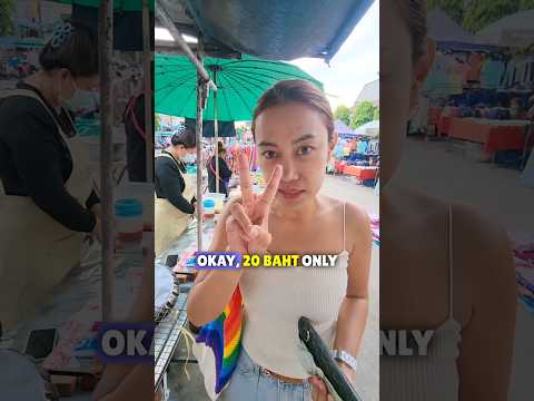 Enjoy Thai dessert from Bangsaray Street Food vendor! #bangsaray #streetfood #thaifood