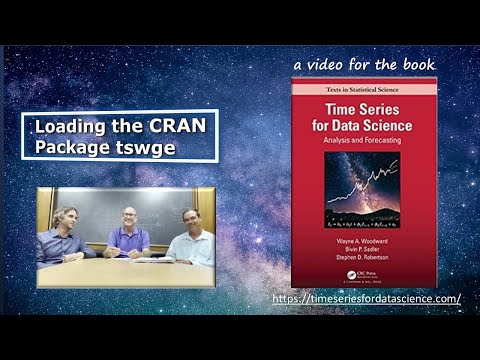 Loading the CRAN Package tswge into RStudio and R Console